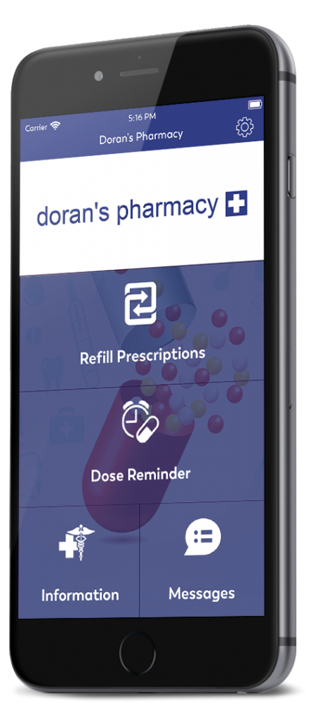 Mobile App - Doran's Pharmacy